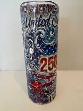 Hand Crafted | Dining | Hand Crafted Tumbler 2 Oz Skinny Usa 250 Yr ...